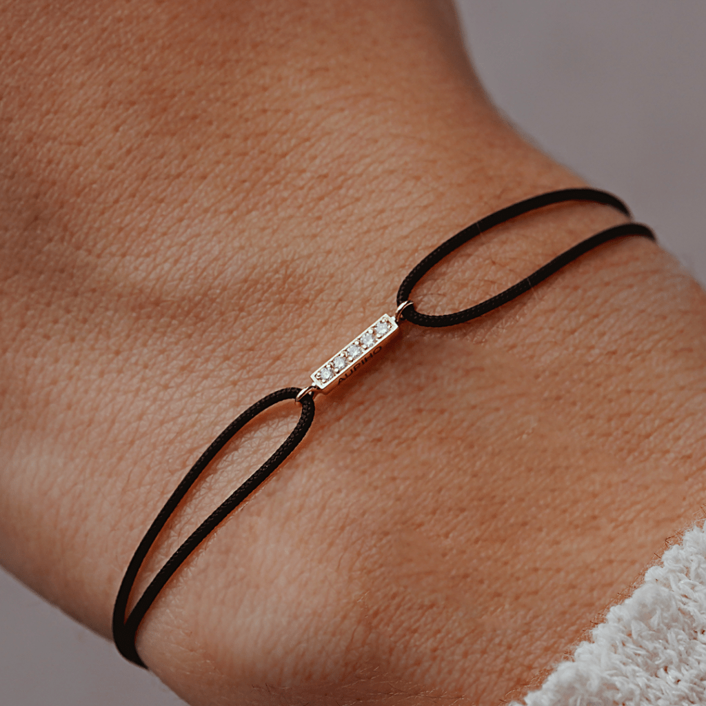 Bracelet barrette Jane - Diamants AUPIHO - L'or Durable